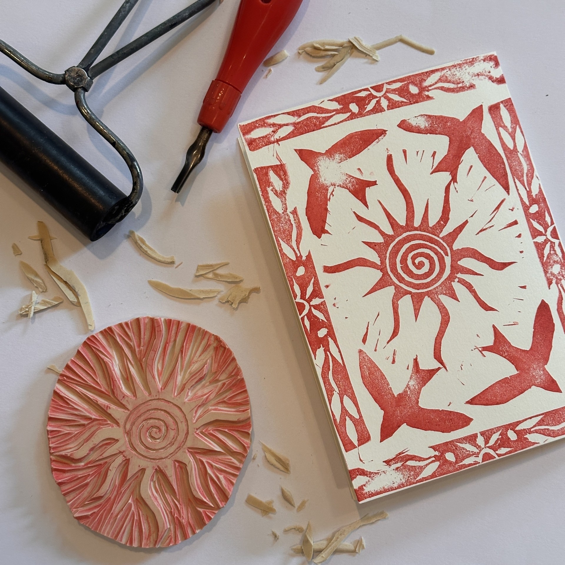 Creative Coffee Hour: DIY Linoleum Stamps Creative Programs The Hyde ...